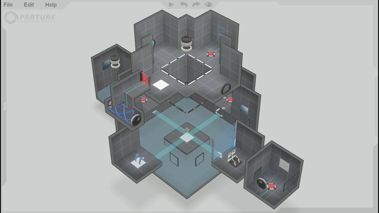 ArtStation - Drop Box - Portal 2 Custom Map