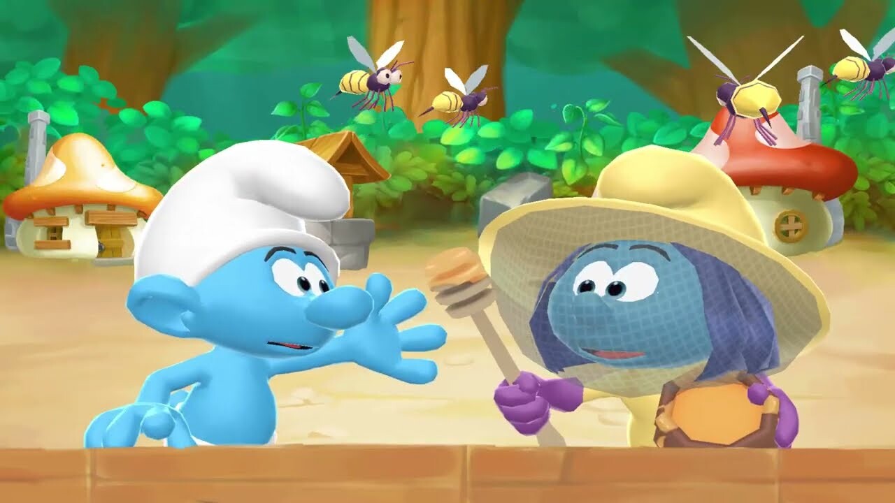 ArtStation - The Smurfs Magic Match: Smurfhoney's Task Scene