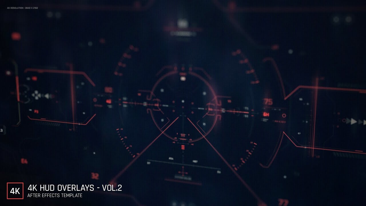 ArtStation - 4K HUD Overlays - Volume 2