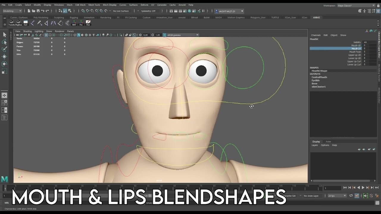ArtStation - Facial Rigging Demoreel