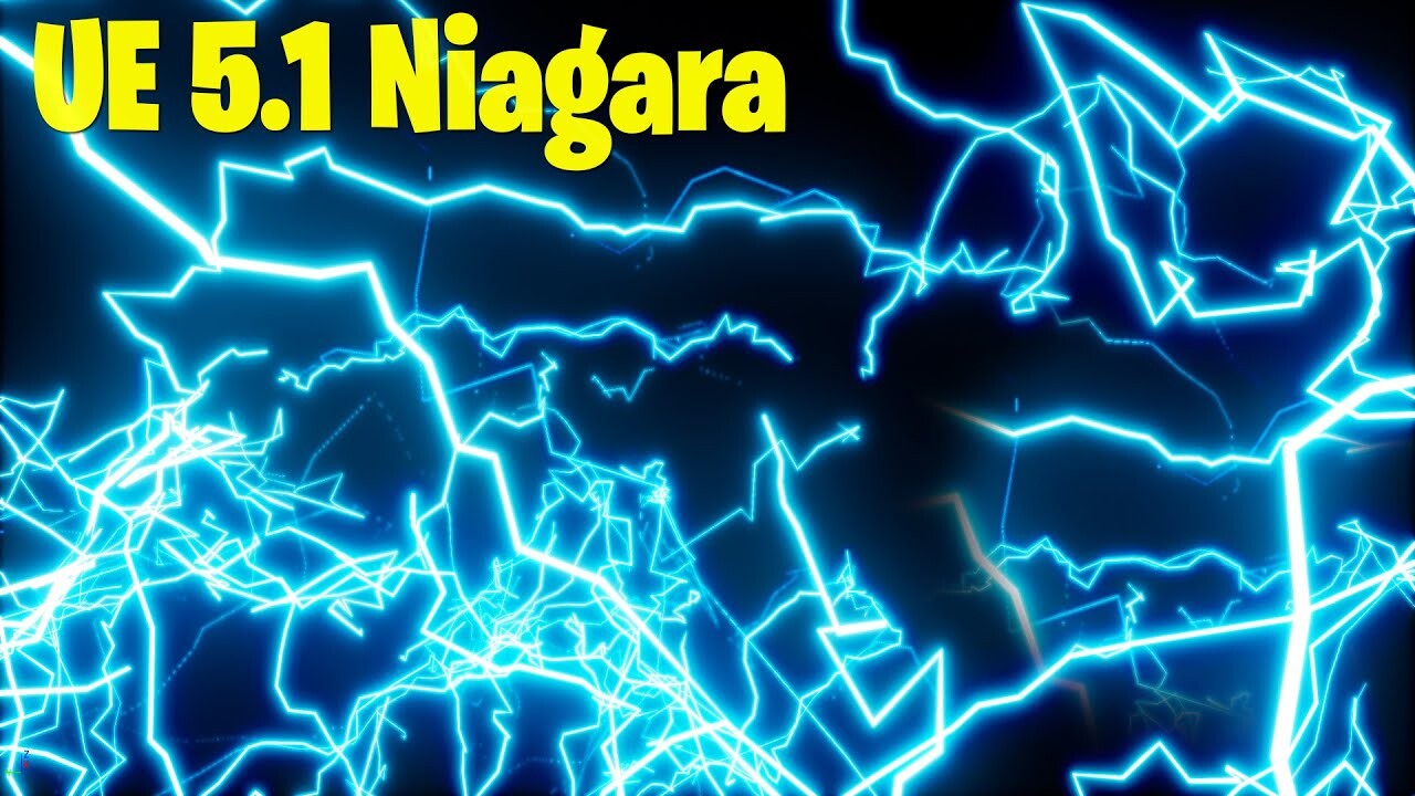 ArtStation - Lightning in Unreal Engine 5.1 Niagara Tutorial | Download ...
