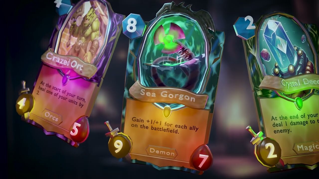 ArtStation - Hearthstone Inspired Cards - Blender