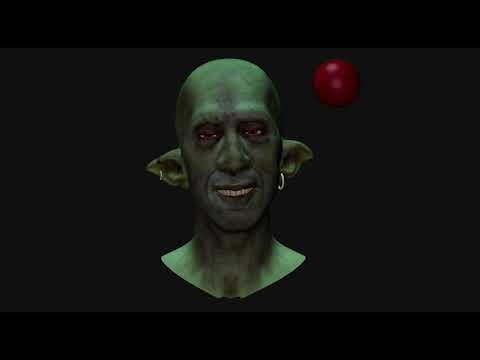 ArtStation - Goblin/Orc Facial Rig