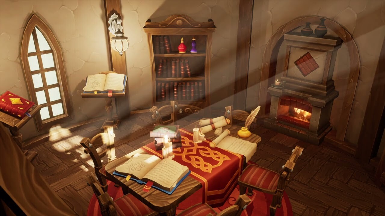 ArtStation - Alchemist House Light Study