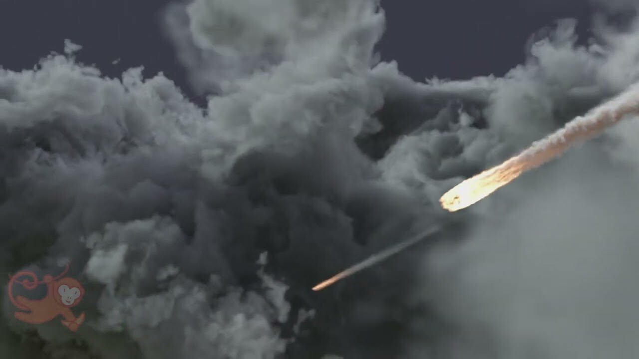 ArtStation - 3 stage meteor strike