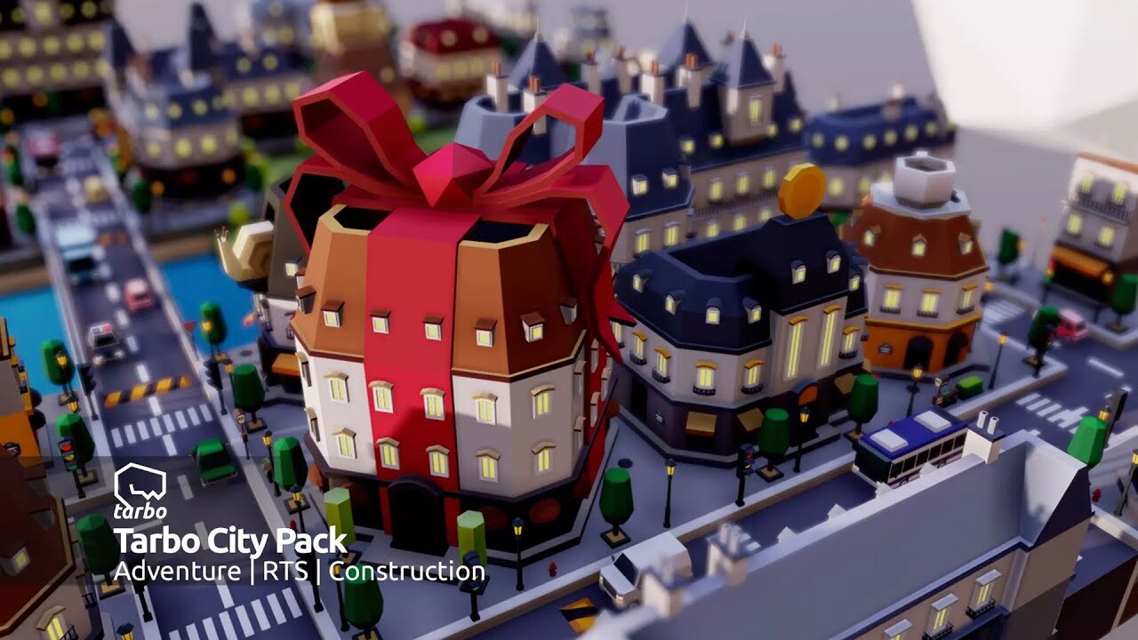 ArtStation - Tarbo City Pack Promotion Video