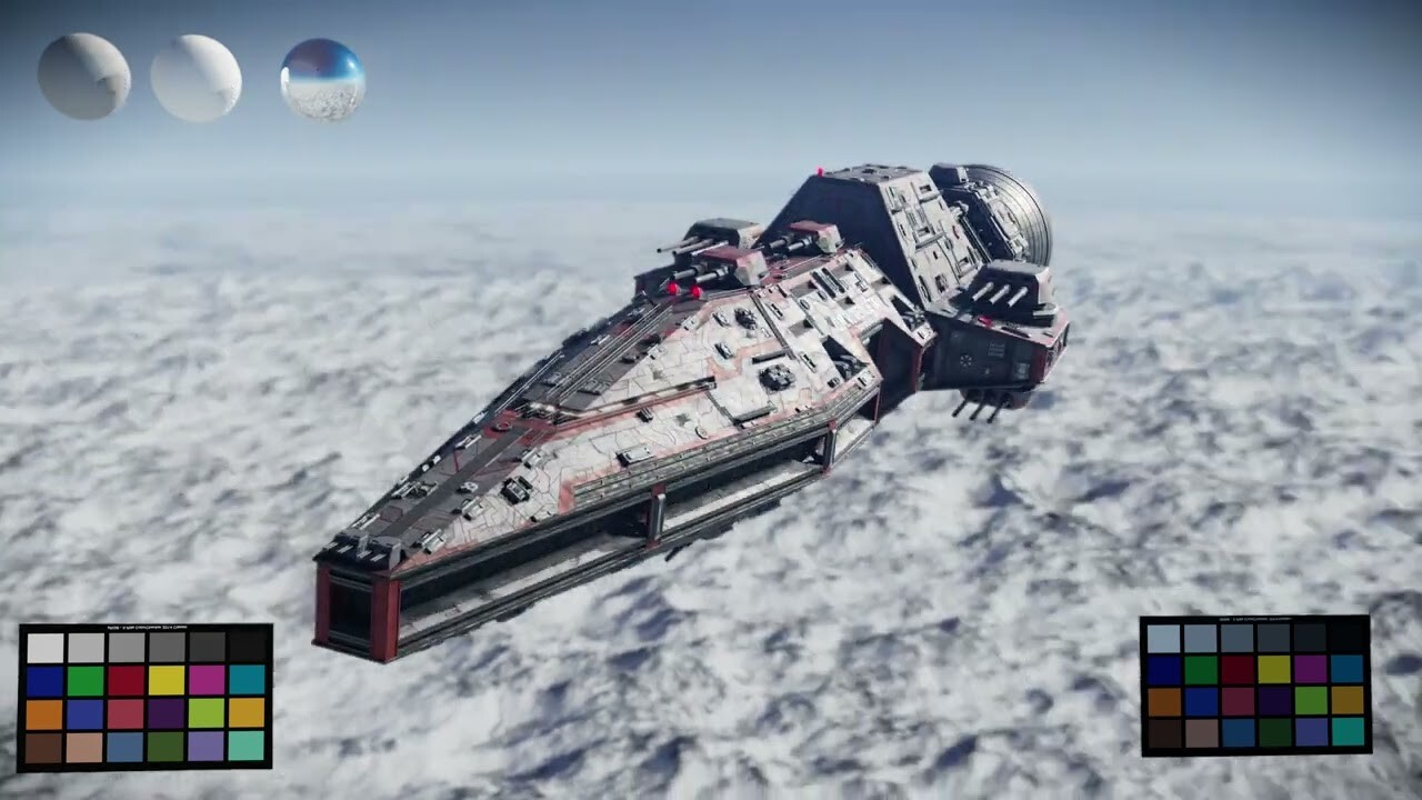 ArtStation - Destiny Class Destroyer: U.N.V. Vendetta