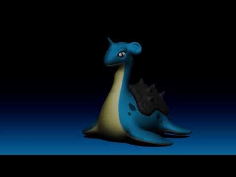 ArtStation - 360° Lapras