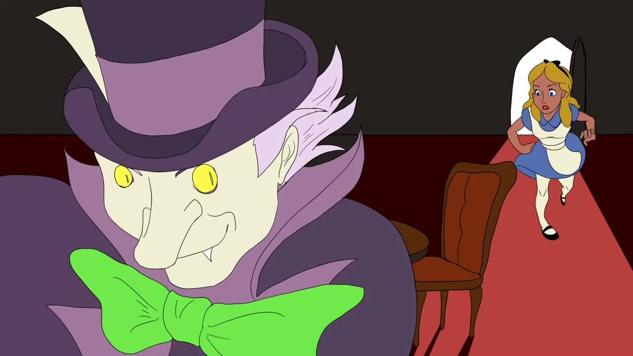 ArtStation - Alice in Wonderland Style Match WIP