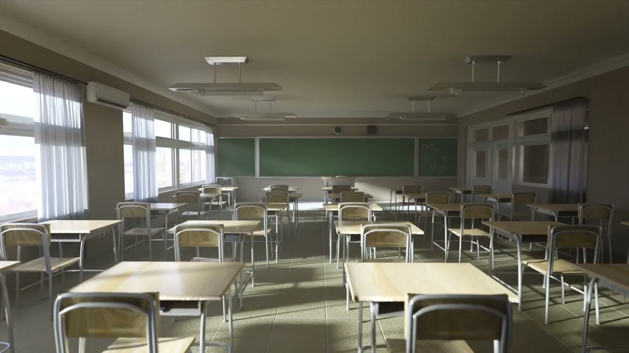 ArtStation - japanese classroom