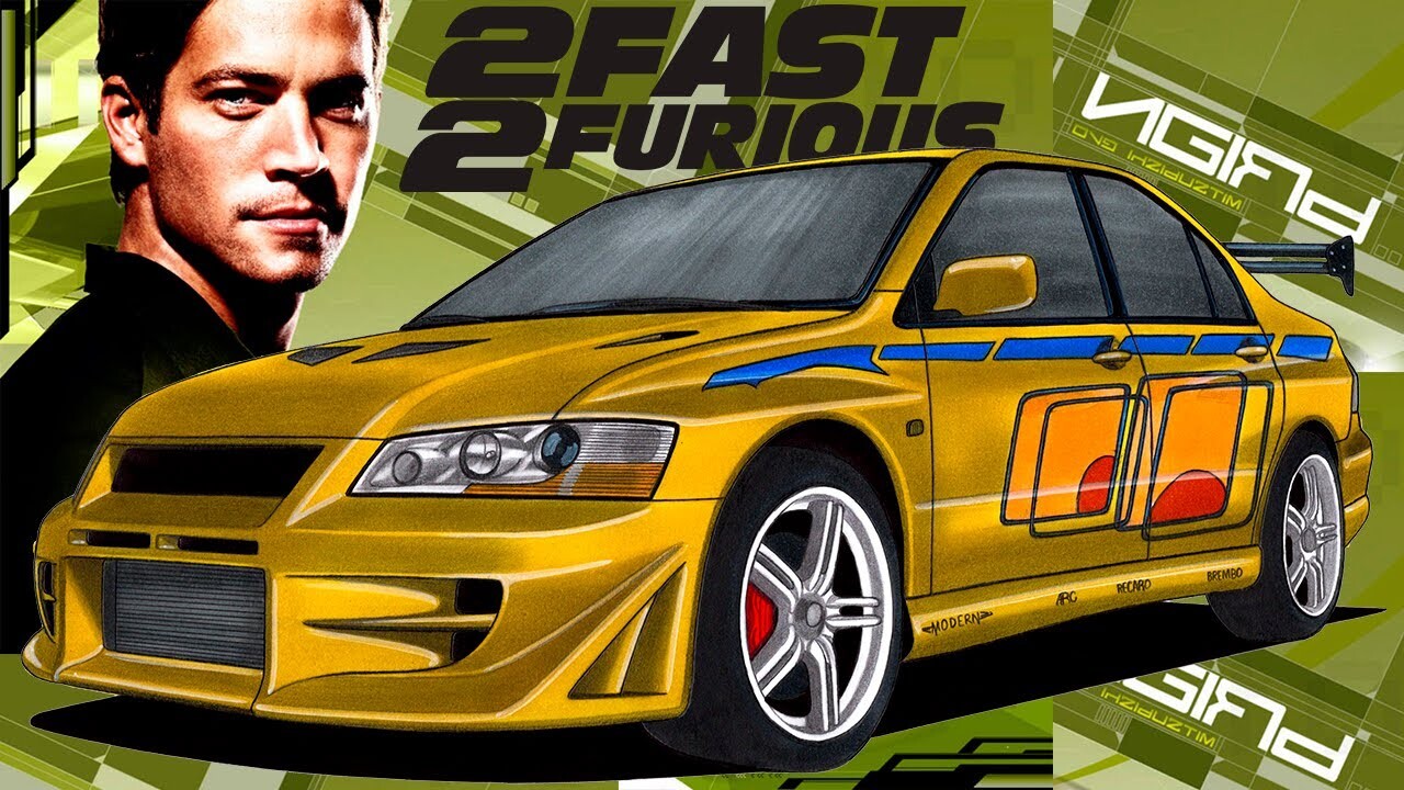 ArtStation - Mitsubishi Lancer Evo VII 4G63