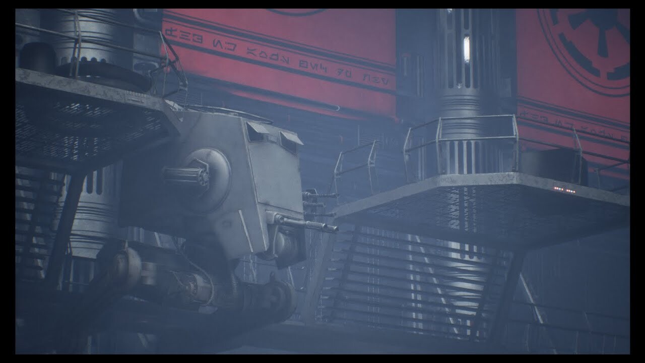 ArtStation - Star Wars Imperial Base - Personal Environment Project