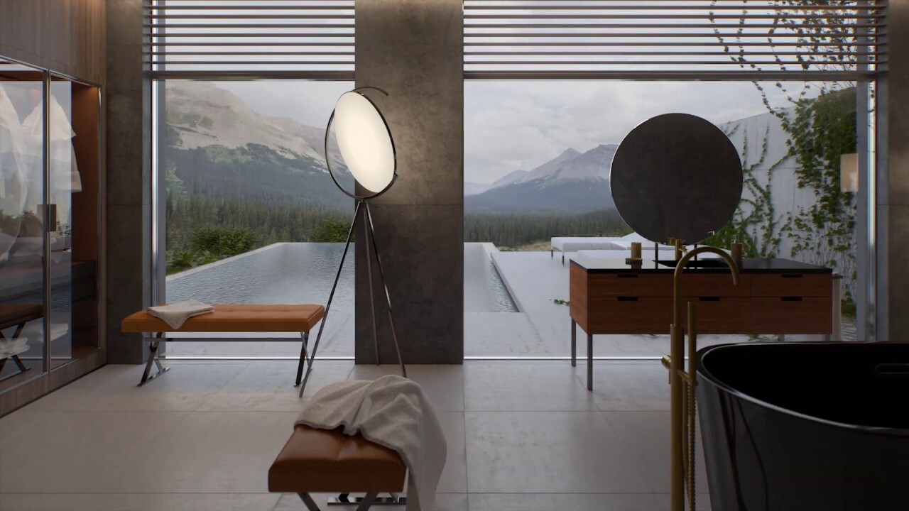 ArtStation - Bathroom scene