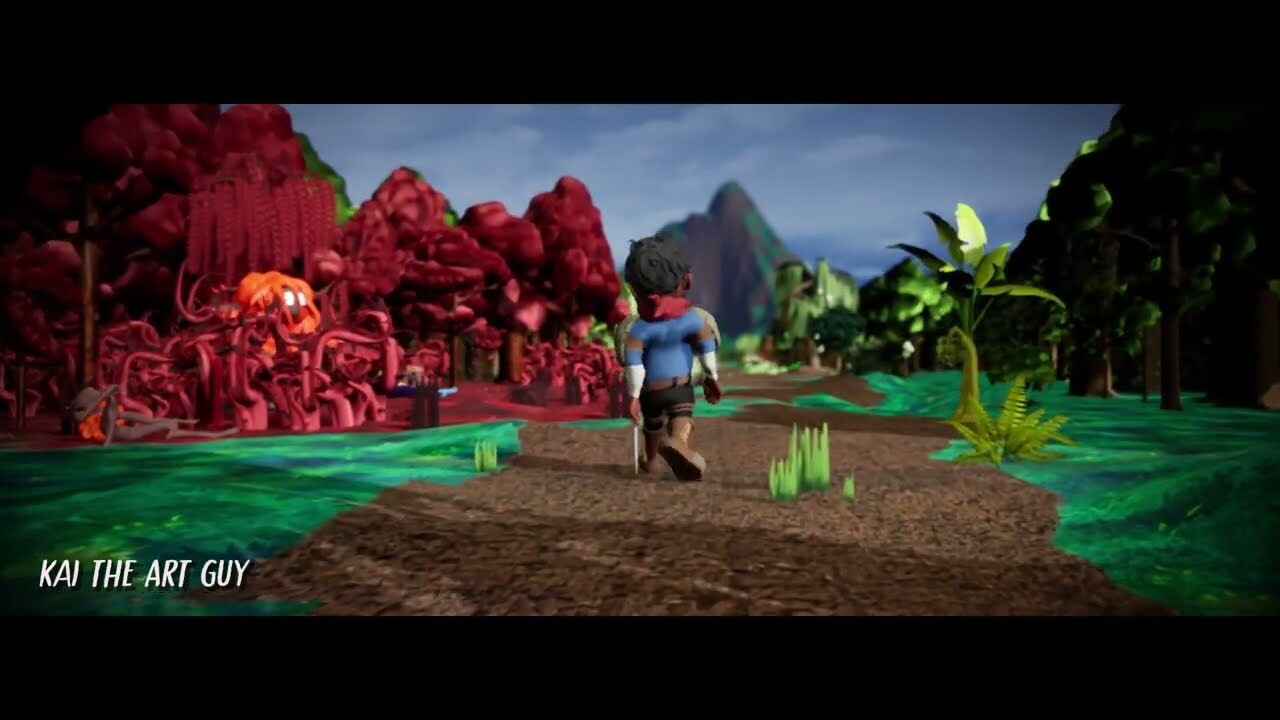 ArtStation - Mountain Hike | PARALLEL DIMENSIONS COLLAB