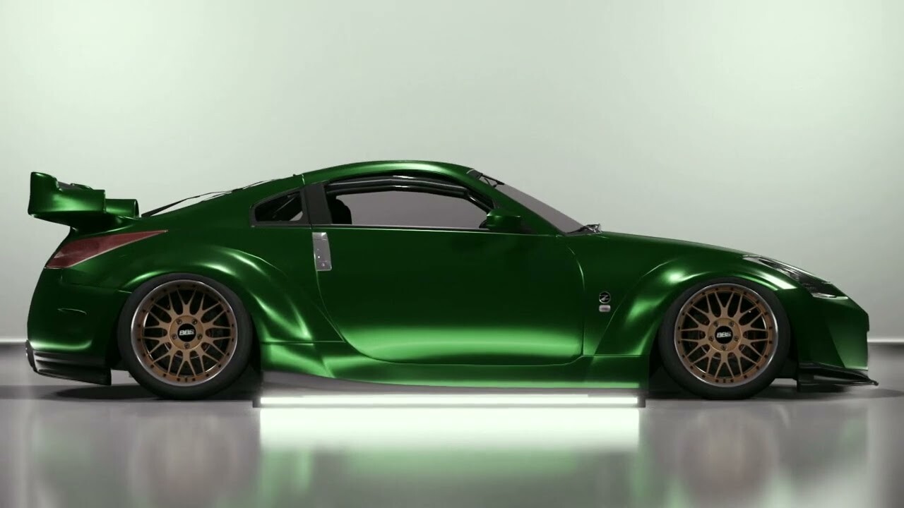 ArtStation - Nissan 350Z RWB Concept