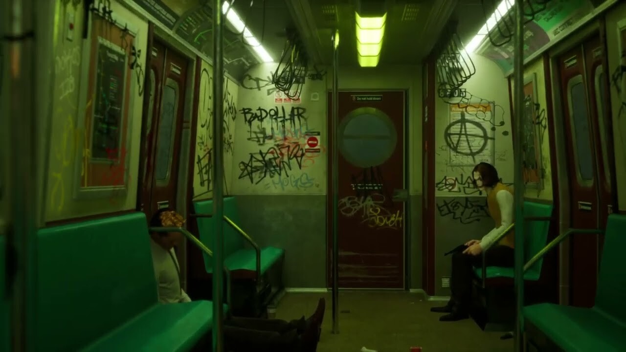 ArtStation - joker subway scene lighting project for uni