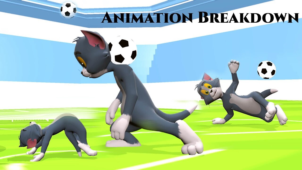 ArtStation - TOM PLAYING FOOTBALL 3D ANIMATION IN MAYA