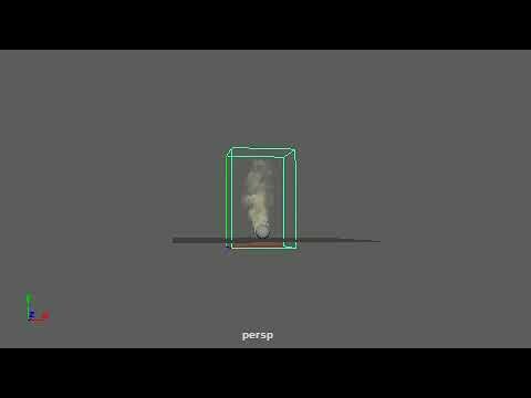 ArtStation - Smoke and fire simulatiion experiment in maya