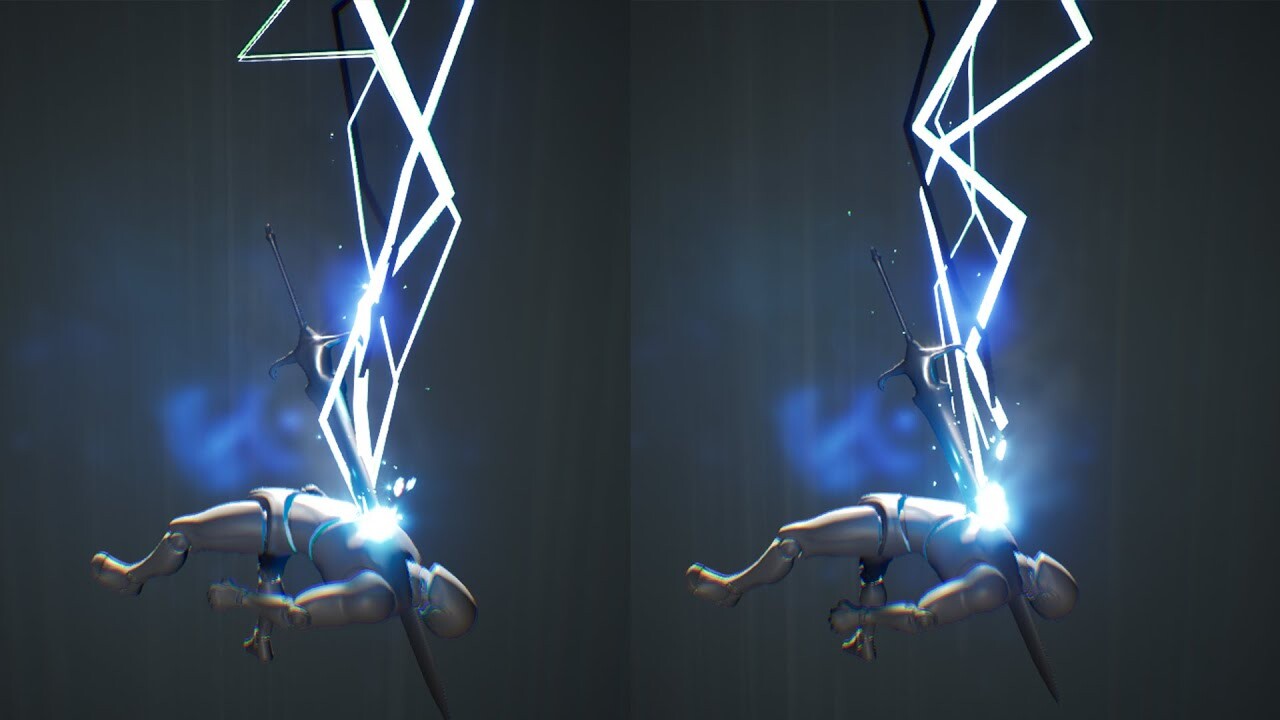 ArtStation - Lightning FX in UE5 Niagara | Download Files