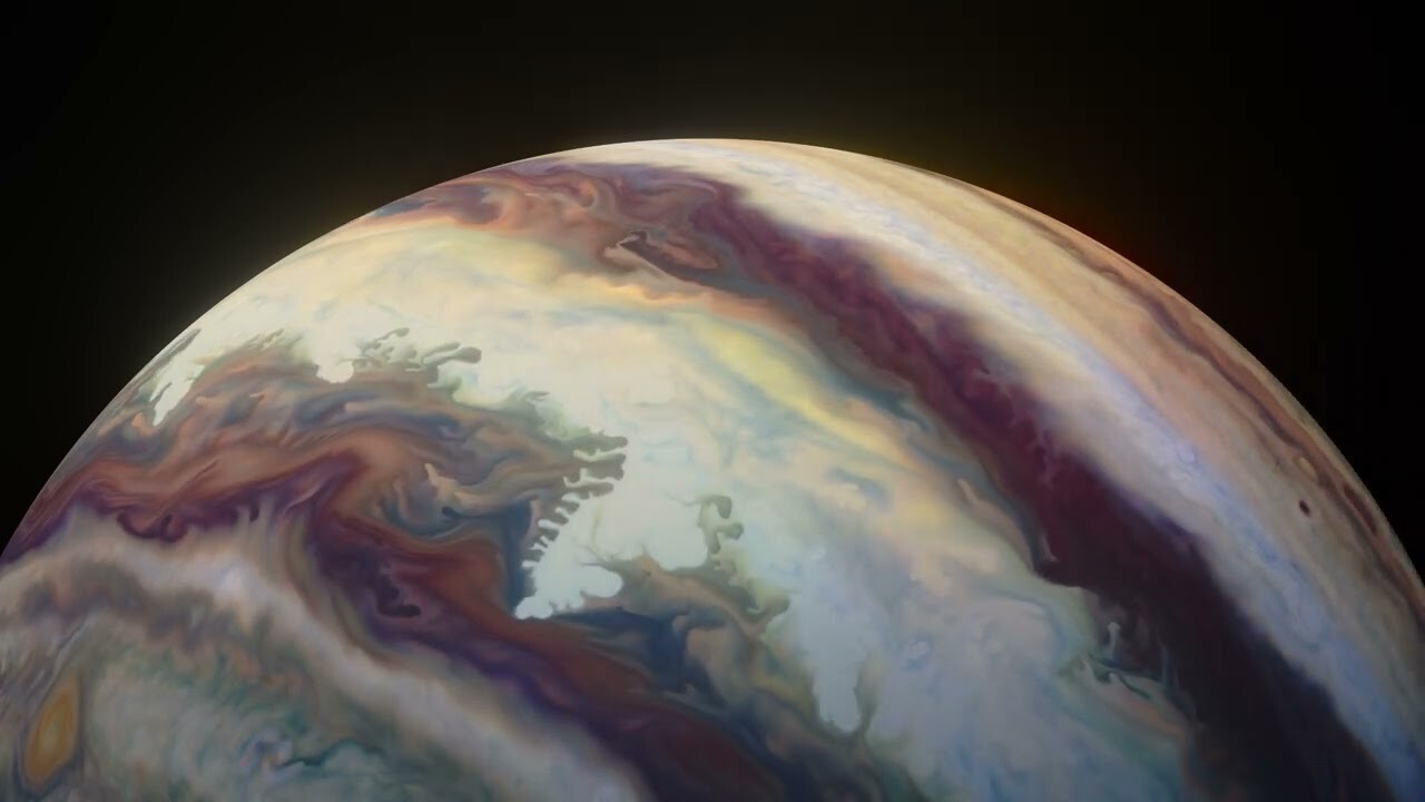 ArtStation - Fluid on Surface of Jupiter