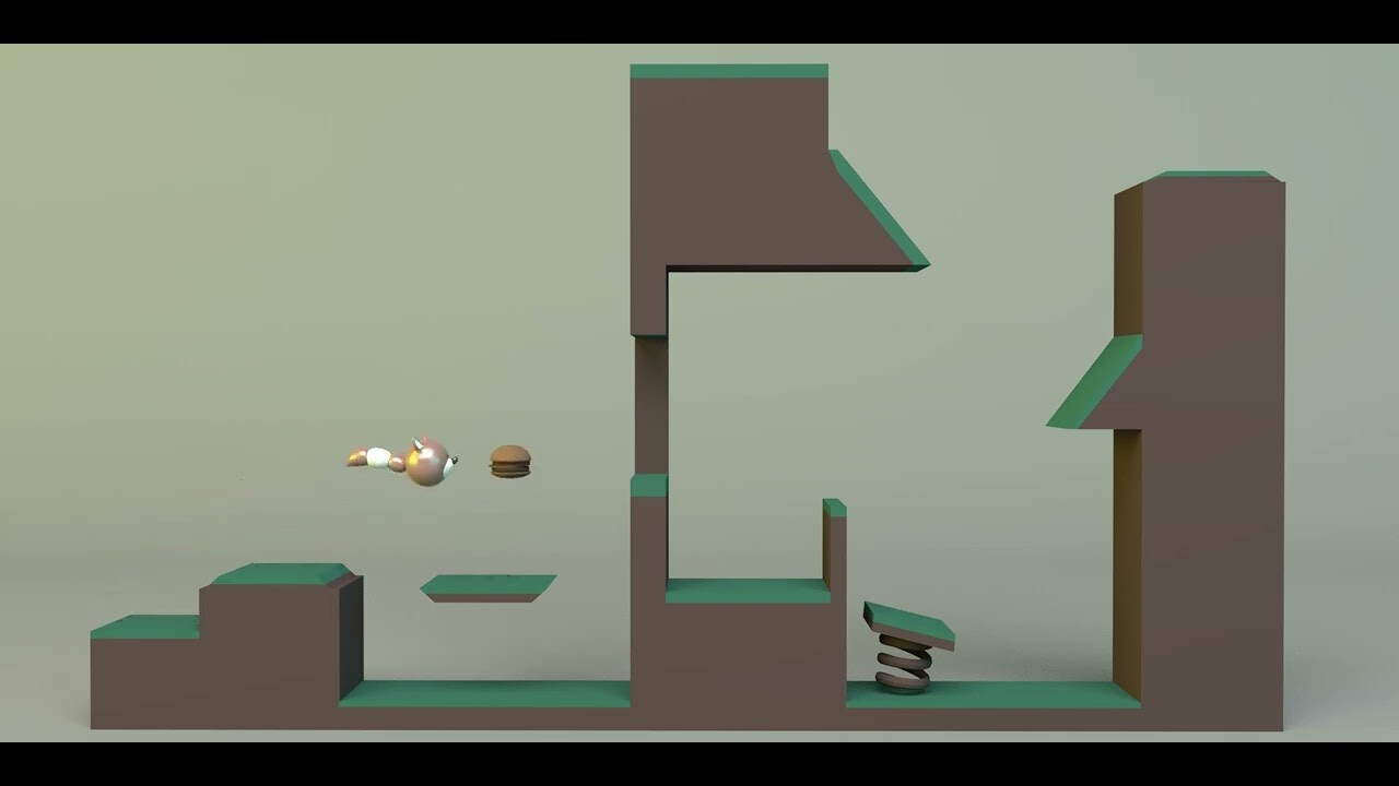 ArtStation - Jump Animation Practice