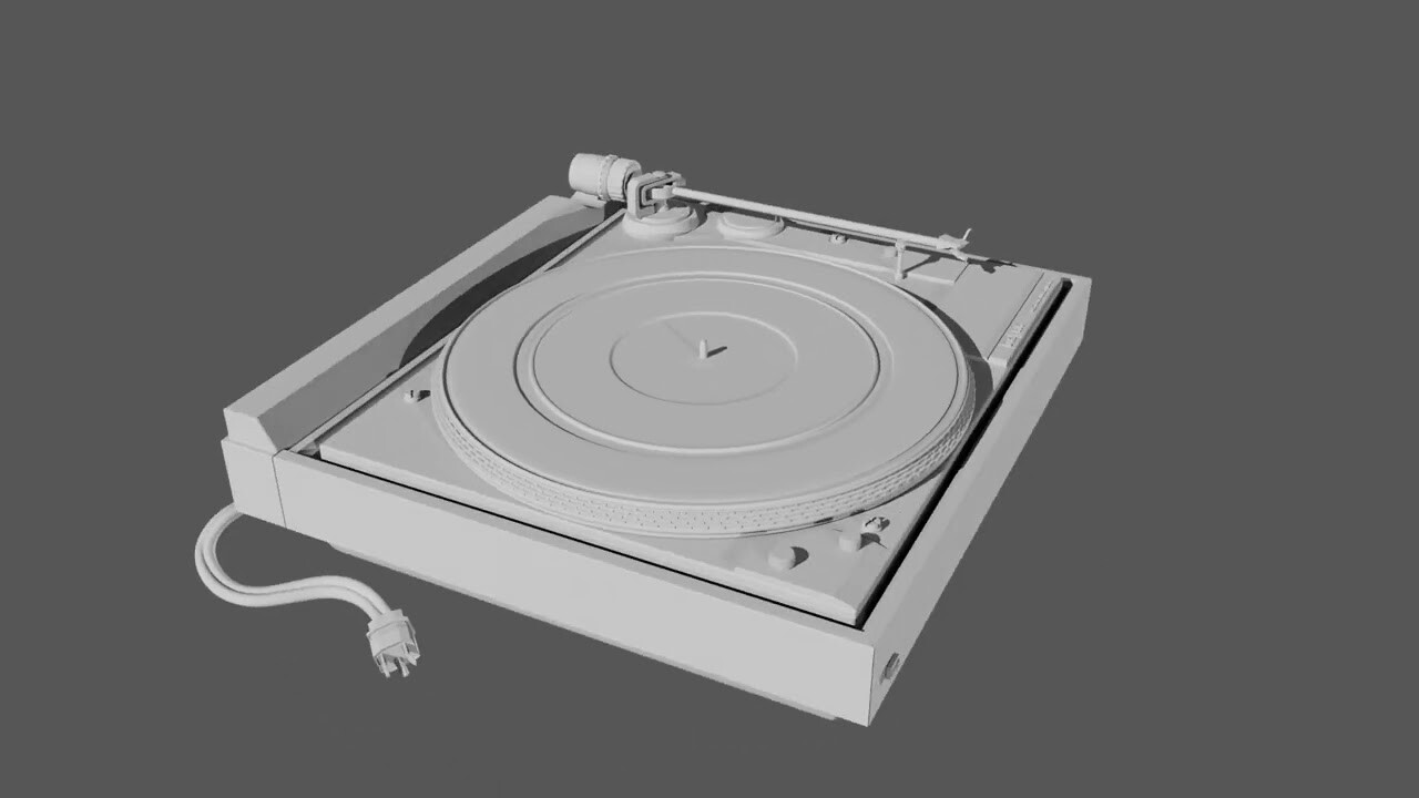 ArtStation - Dual 606 record player