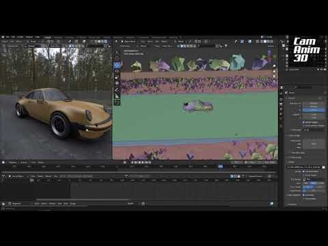 ArtStation - Cam Anim 3D - Show your Blender creation on social media