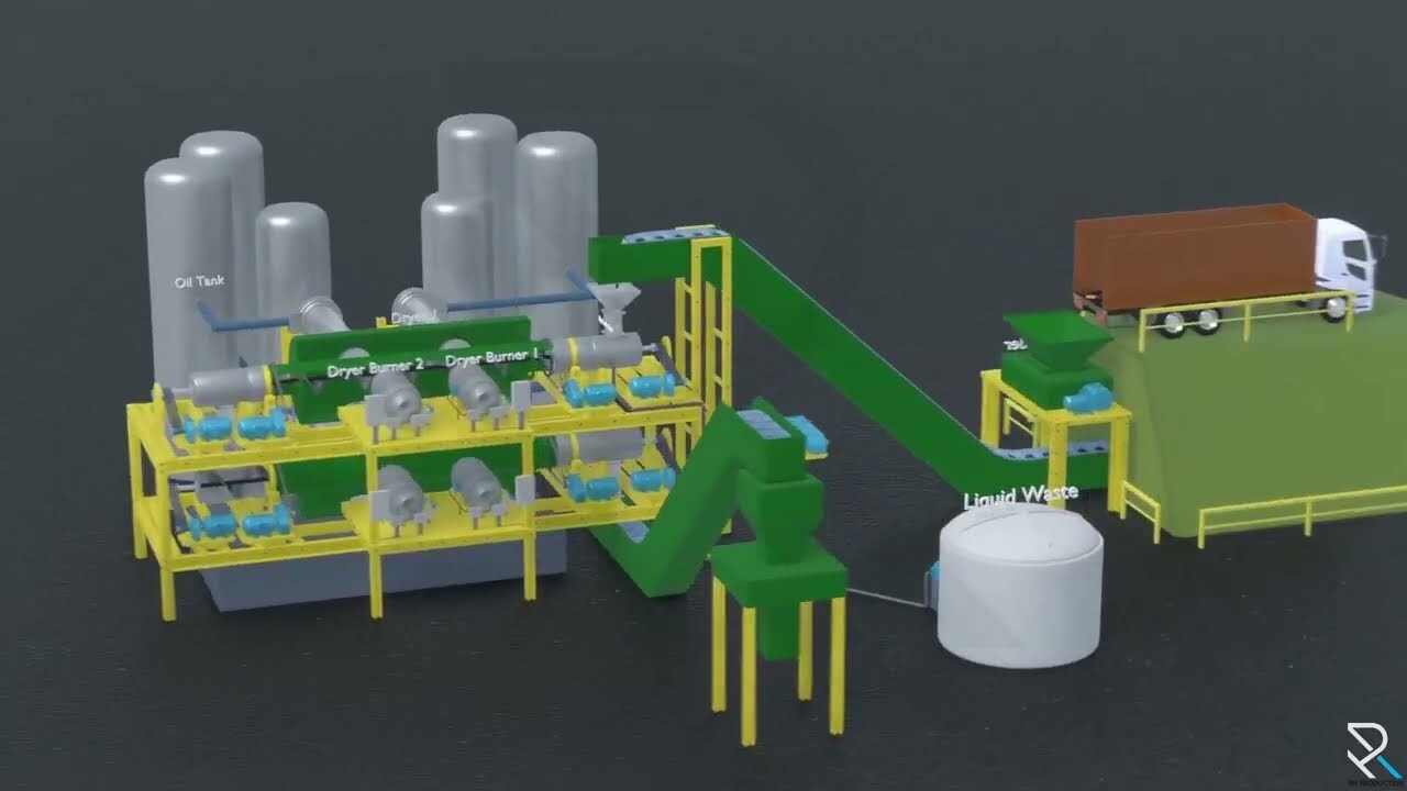 ArtStation - Recycling Process Animation