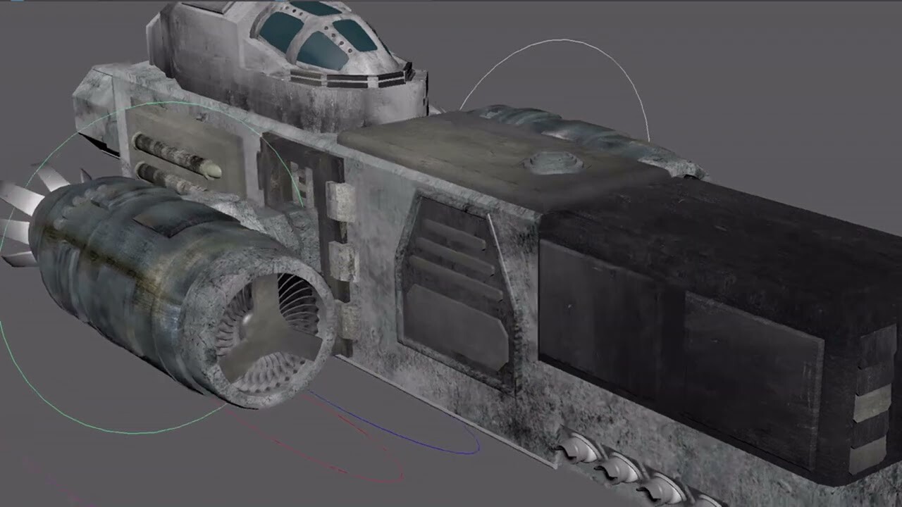 ArtStation - Space Ship Rig