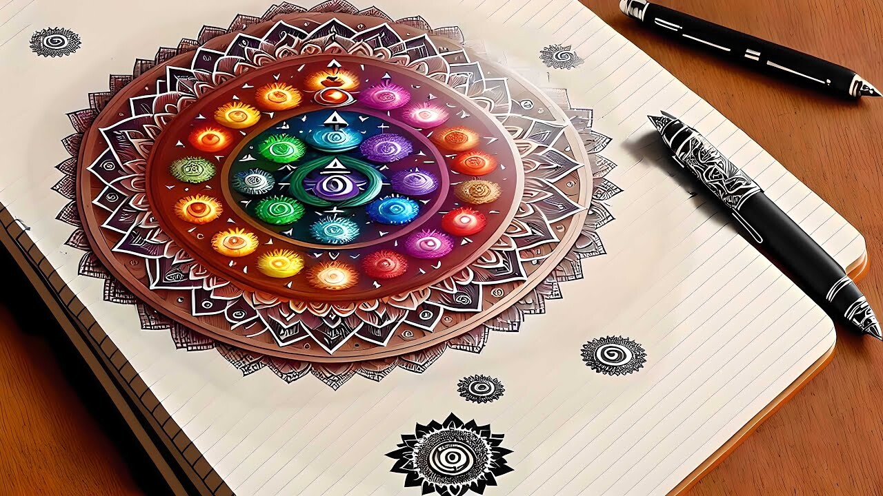 ArtStation - Mandala notebook animation