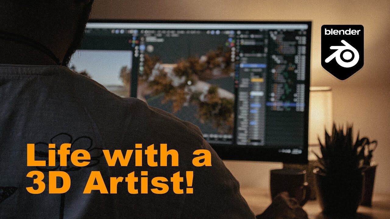 ArtStation - Productive Vlog / Freelance 3D artist daily life