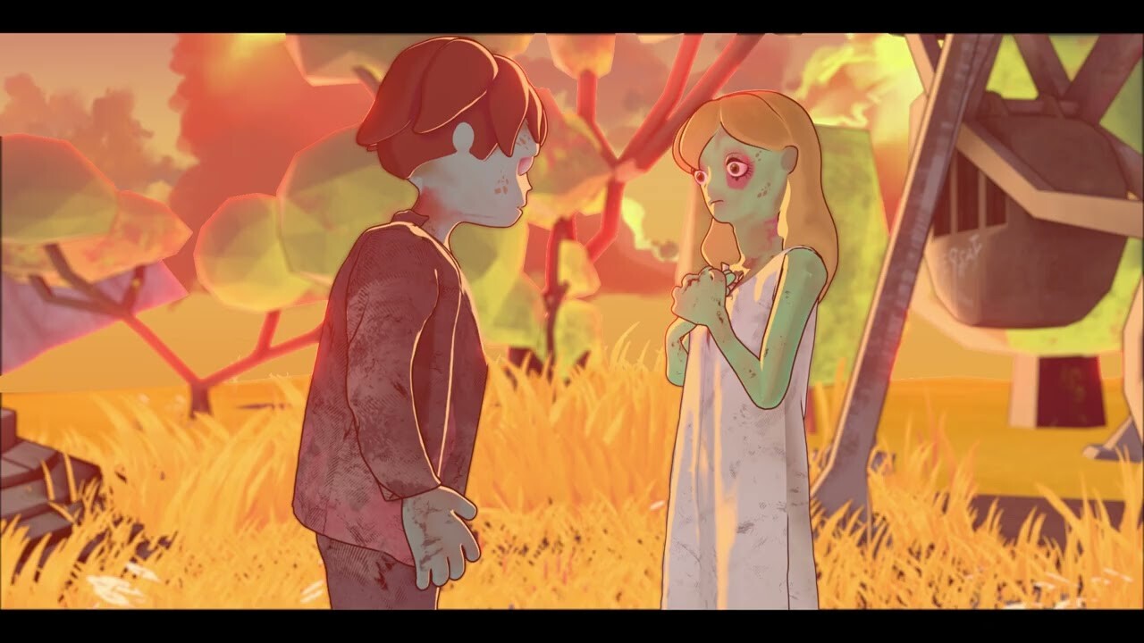 ArtStation - Animation shots for Beating Heart (2022)