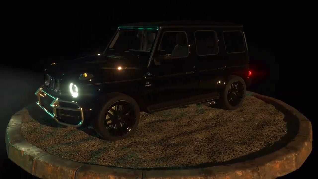 ArtStation - Mercedes-Benz G63 AMG