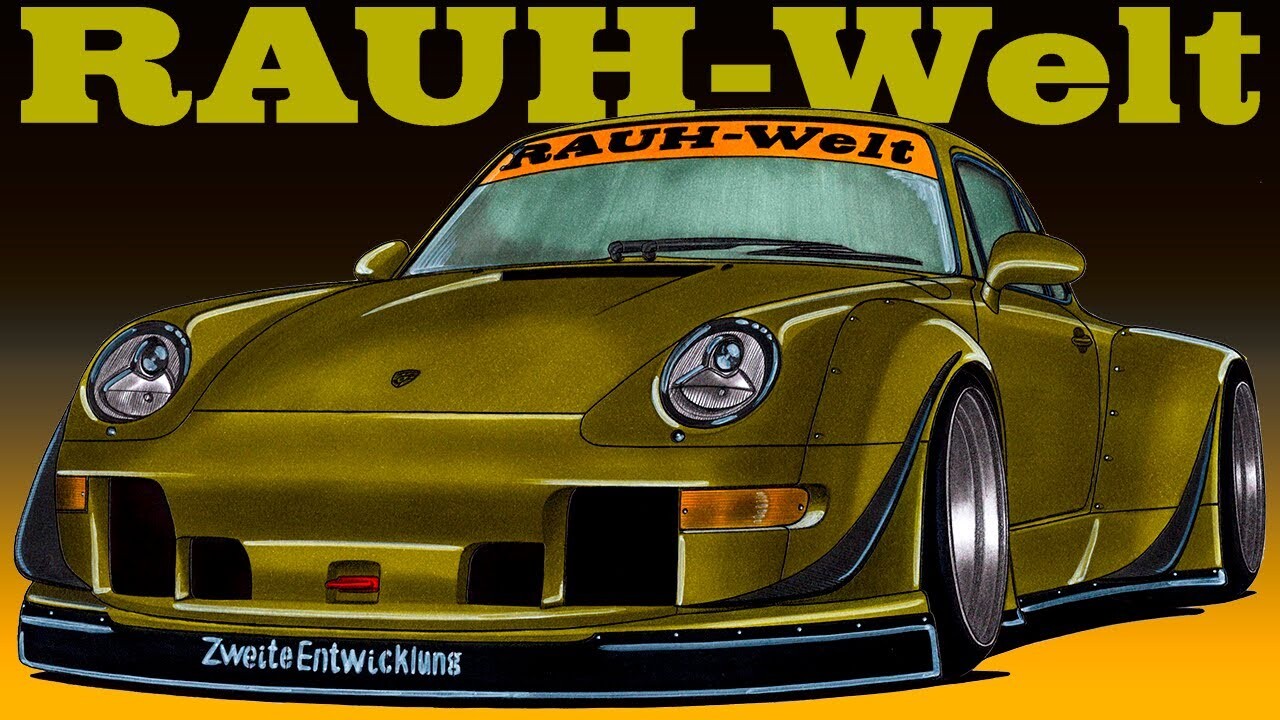ArtStation - RAUH-Welt BEGRIFF Porsche 911 993 Turbo
