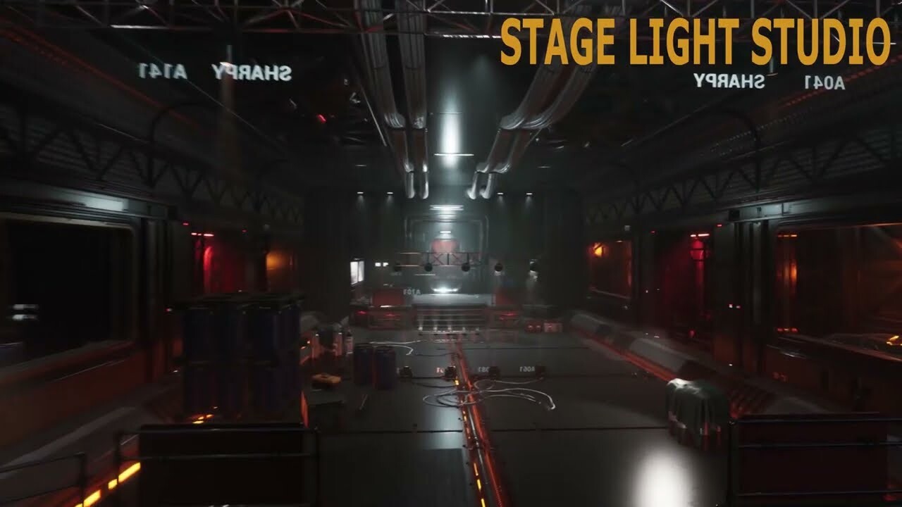 ArtStation - game level environment lighting design