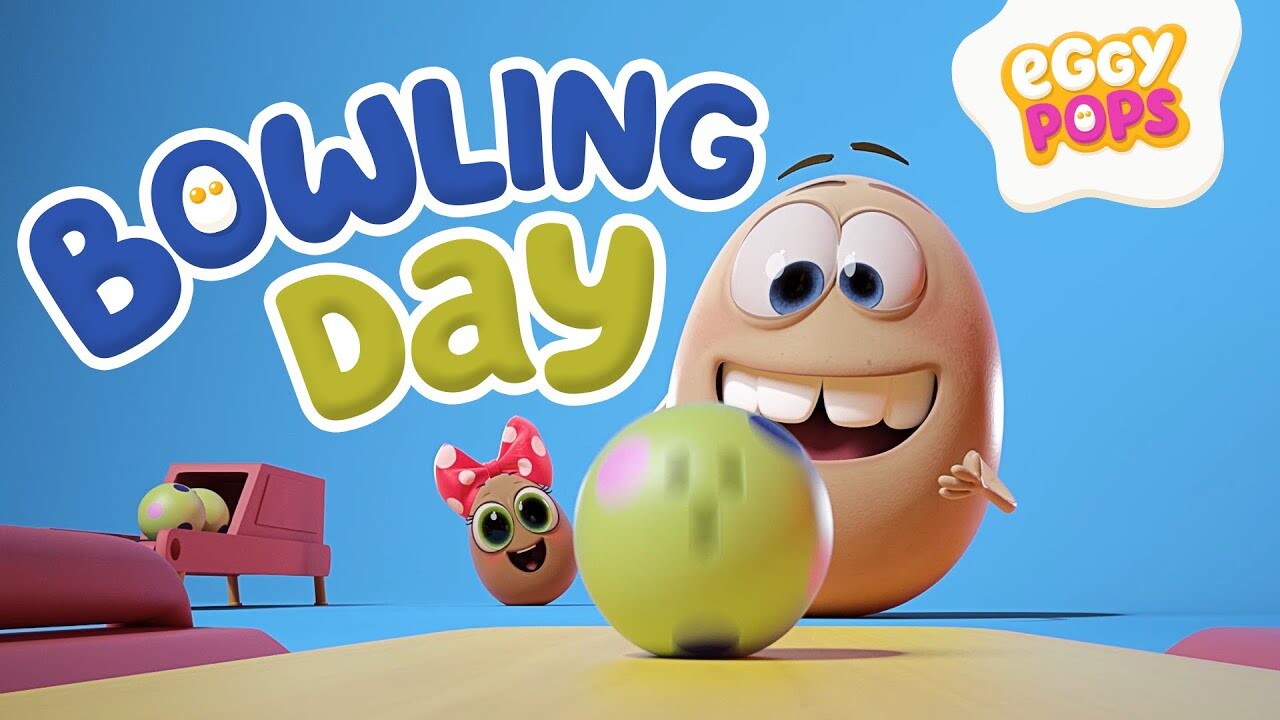 ArtStation - Bowling Day | Eggy Pops | Funny cartoon
