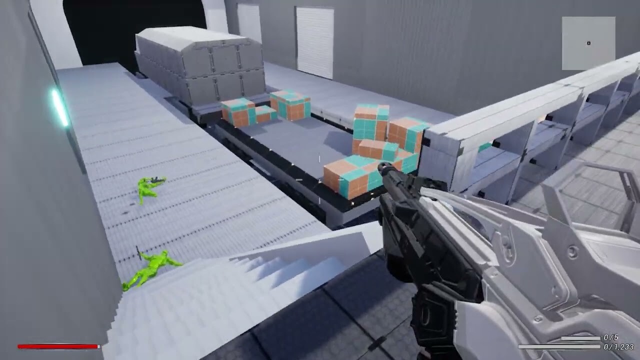ArtStation - 3D FPS Level White Boxing