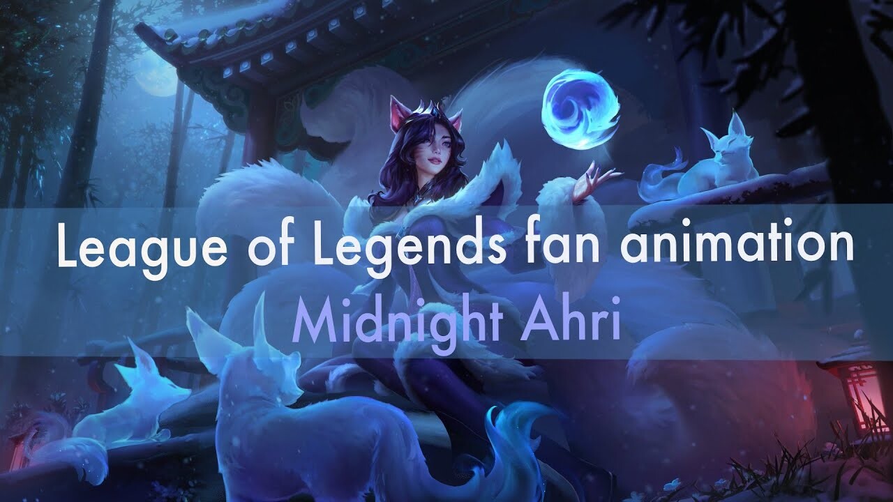 ArtStation - League of Legends Fanmade animation - Midnight Ari