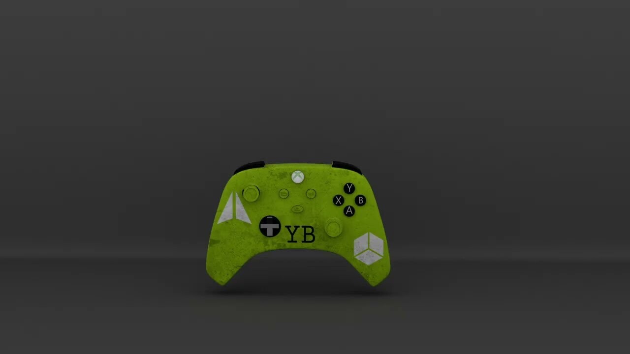 ArtStation - 3D Xbox Controller