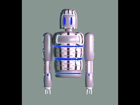 ArtStation - First 3ds Max Project: ROBOT ANIMATION
