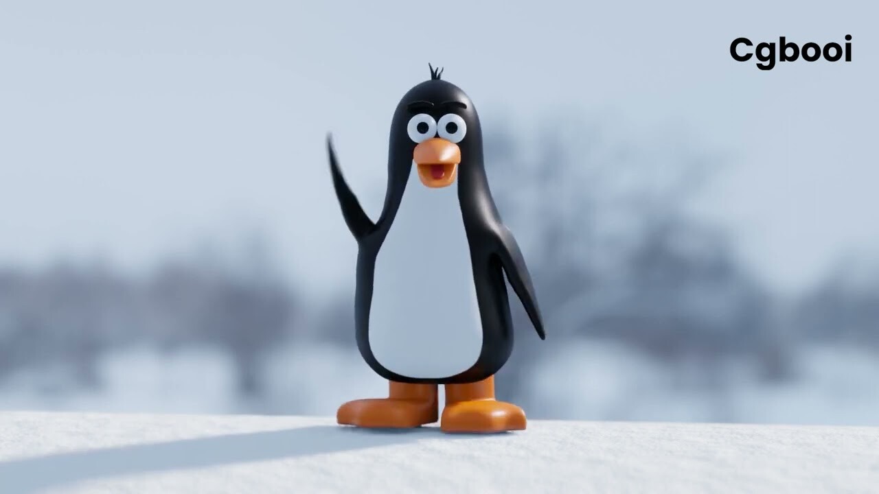 ArtStation - Penguin : Blender Animation