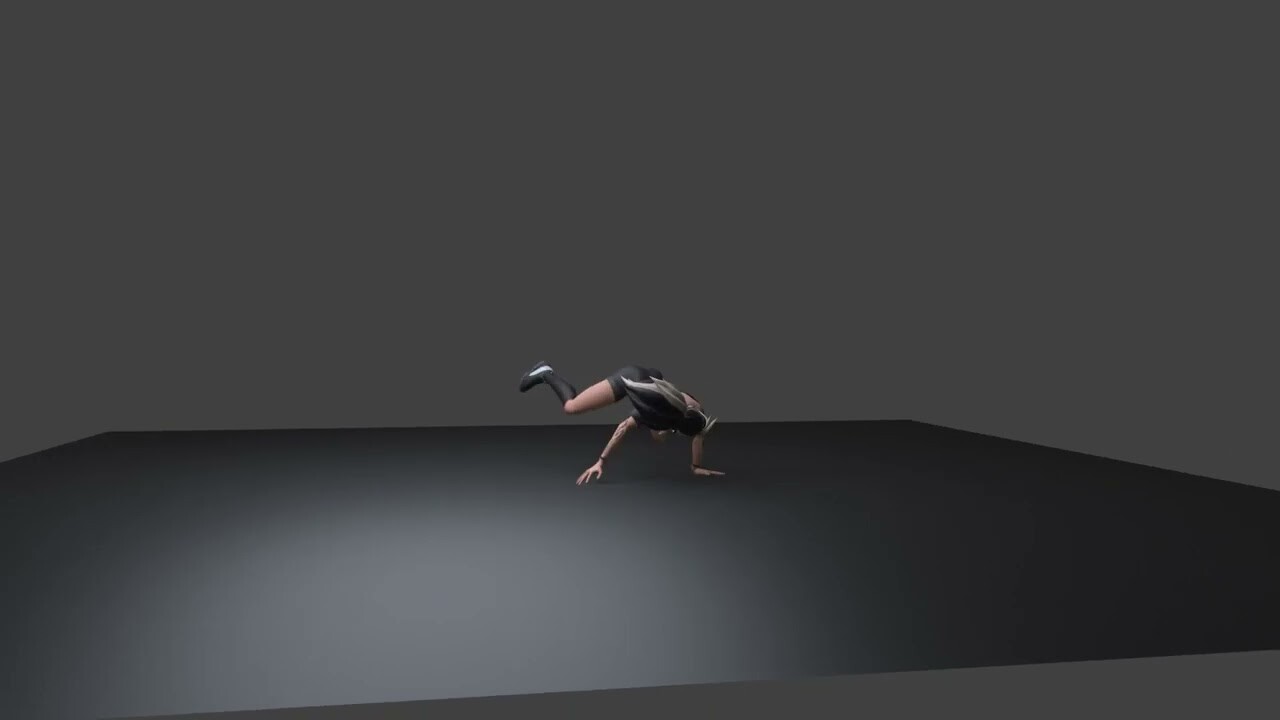 ArtStation - Breakdance animation!