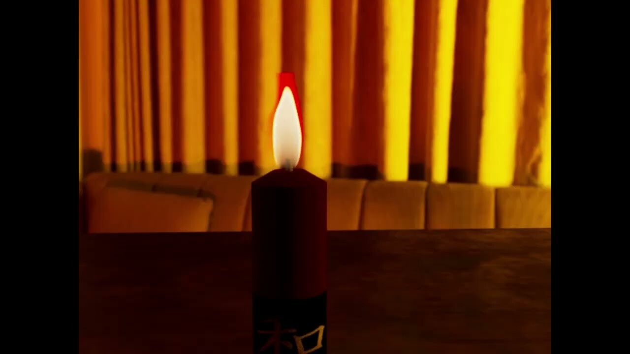 ArtStation - Candle Simulation
