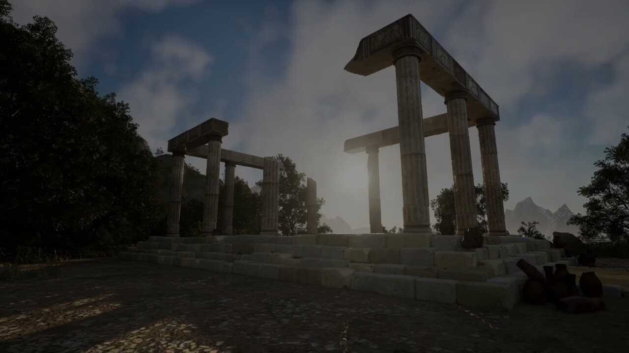 ArtStation - "Hidden Temple" - 3D Environment project (Scroll down for ...