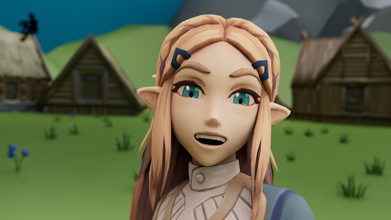 ArtStation - Zelda animation - The Prelude to Chaos (part 1)