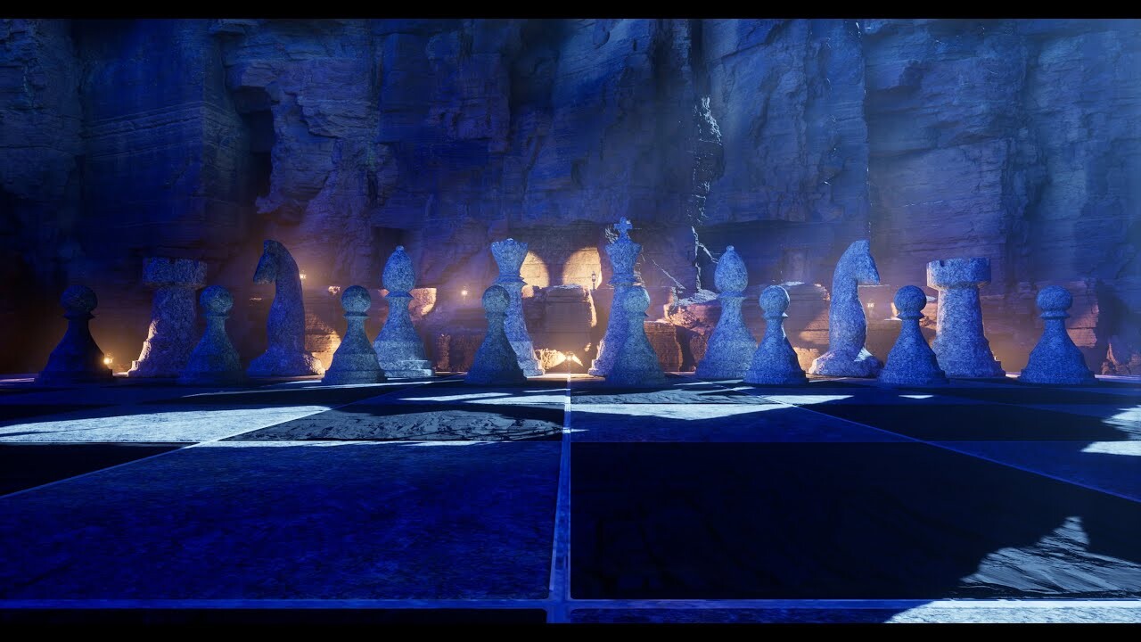 ArtStation - Lara and The Cave of Knowledge (UE5 - WIP - 2023)