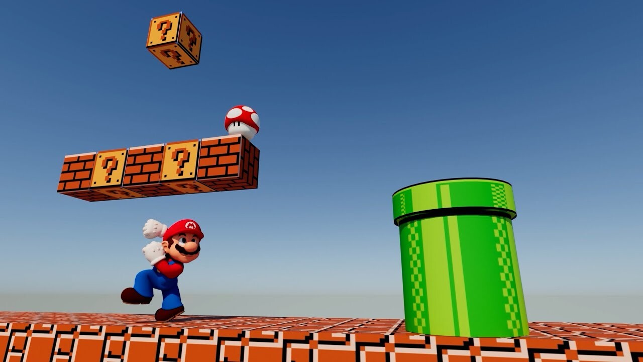 ArtStation - Super Mario Animation Workflow 👨🍄