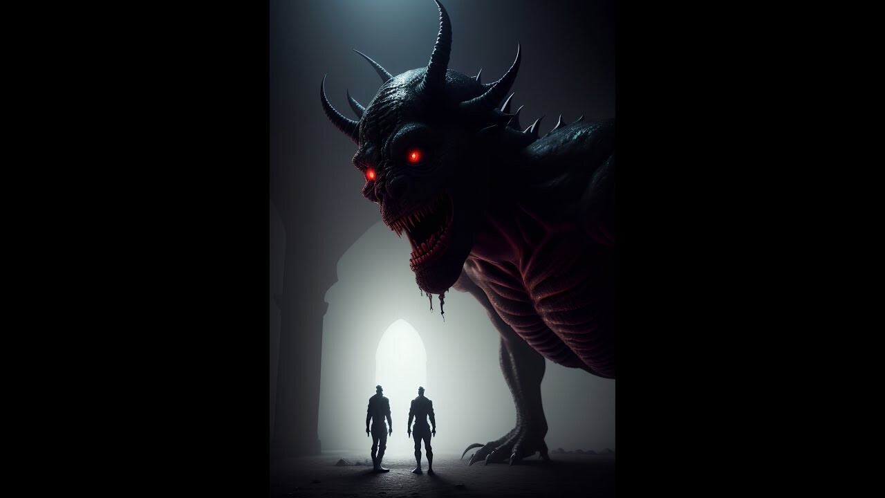ArtStation - Metamorphosis of Scary monster animation guitar mix