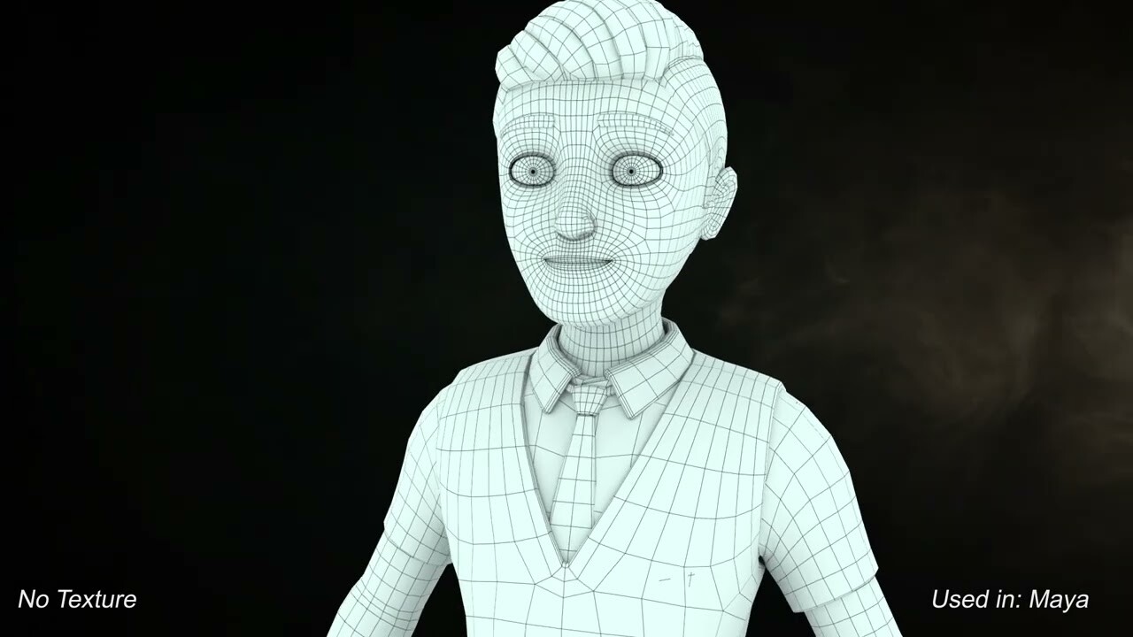 ArtStation - 3D Cartoon Men Character