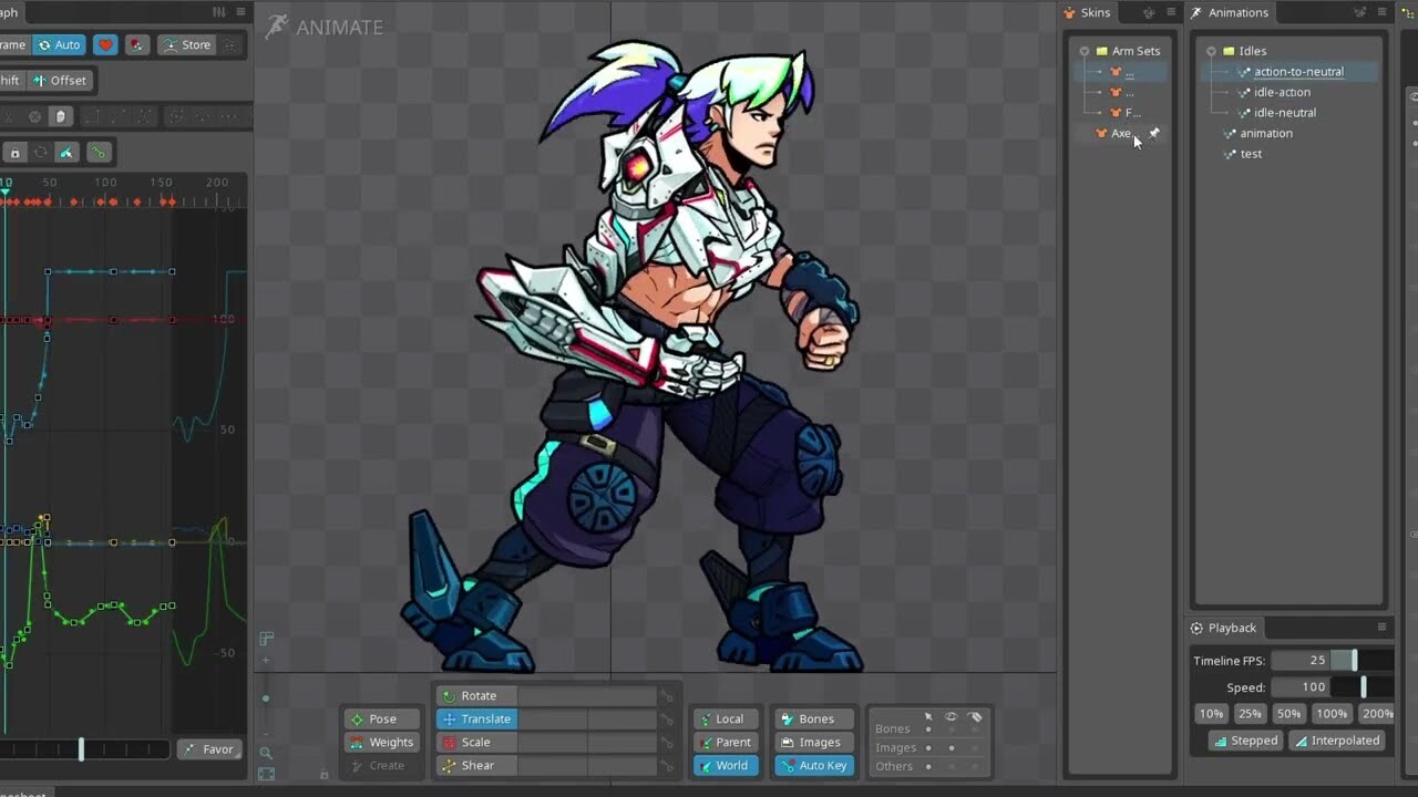 ArtStation - Character Animation Process - Axel